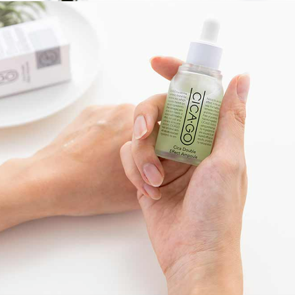 Isoi CICA-GO Double Effect Ampoule 30ml-Damage Improvement, Whitening ...