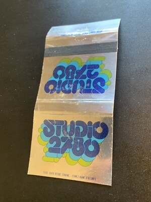 Vintage Matchbook: “Studio 2780” | eBay