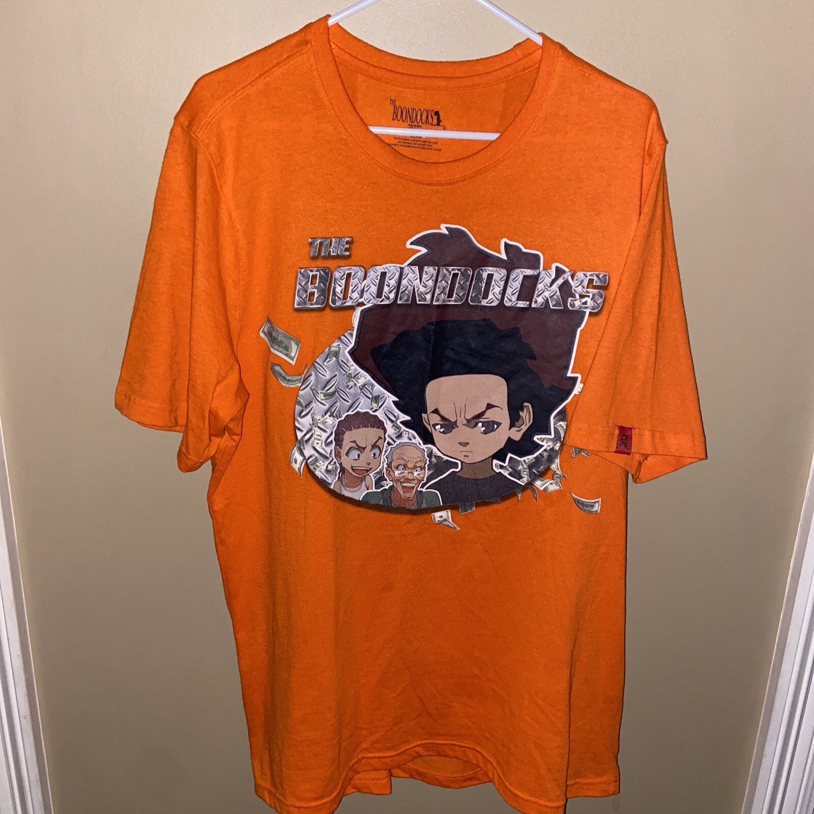 The Boondocks Original Shirt Graphic Print Money Sz 2… - Gem