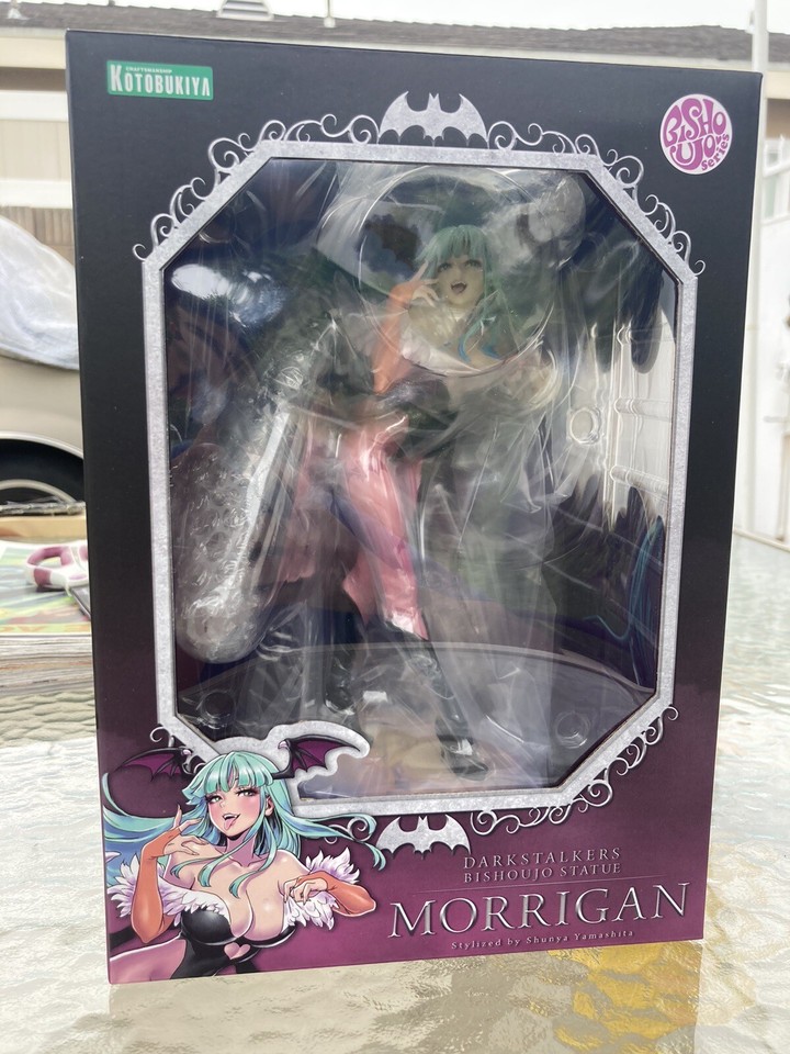 Darkstalkers Morrigan Authentic 9 inch Bishoujo Statue - Factory Sealed ...
