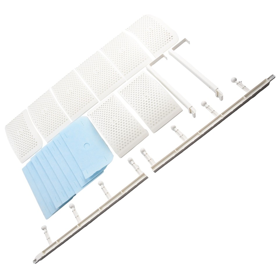 8 Leaf Air Conditioning Baffle for Wall Mounted AC Units Fresher Air ...