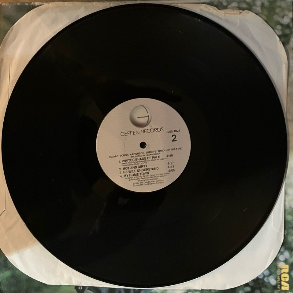 HSAS Through The Fire 1984 LP GHS4023 Hagar Schon Shrieve - Missing ...