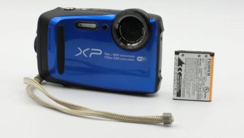 Fujifilm FinePix XP90 Camera Blue Waterproof Dustproof Shockproof Wi-Fi ...