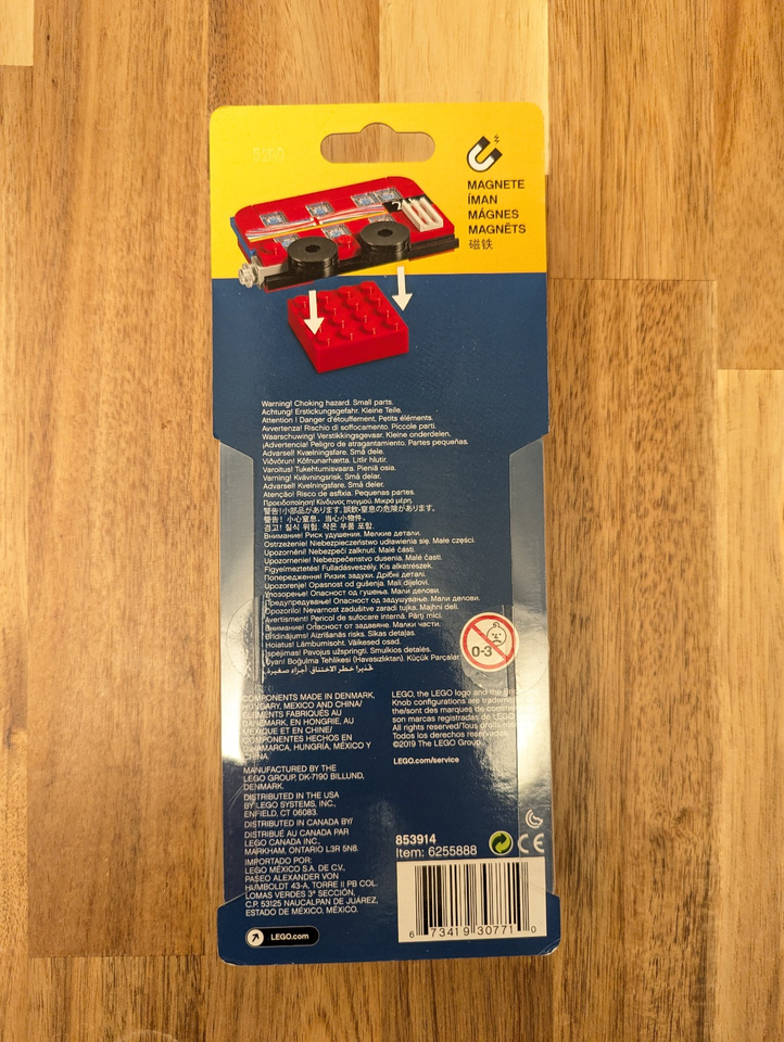New LEGO Magnet: London Bus 6255888 Double Decker England Refrigerator ...