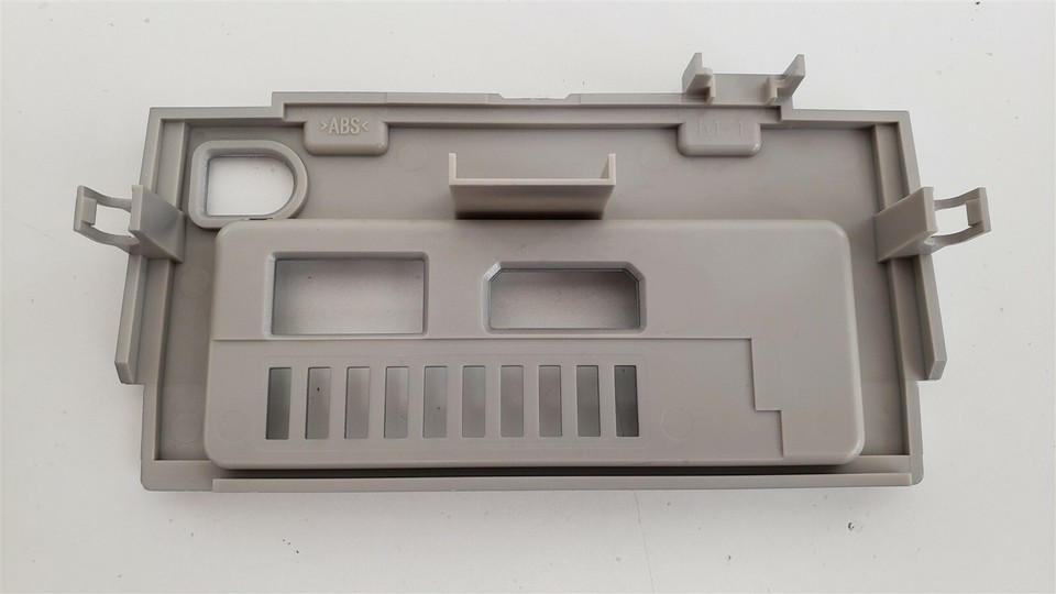 OEM Replacement Nintendo Gamecube - Silver Back Cover Plate Dual Port ...