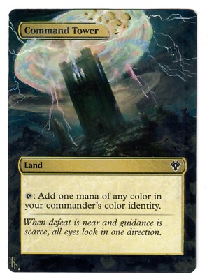 Command Tower Altered Art MTG Magic EDH Commander Borderless Extended ...