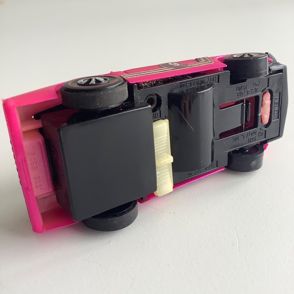 Hot Wheels Redline UK Mattel Sizzlers Hot Pink Boss 302 Cube 1970 ...
