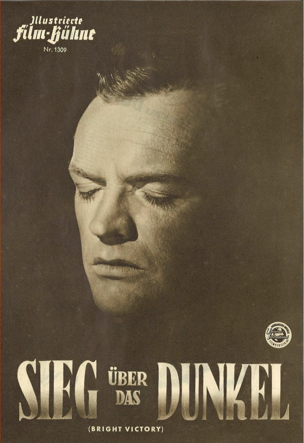 IFB 1309 | SIEG ÜBER DAS DUNKEL | Arthur Kennedy, Peggy Dow | Top | eBay