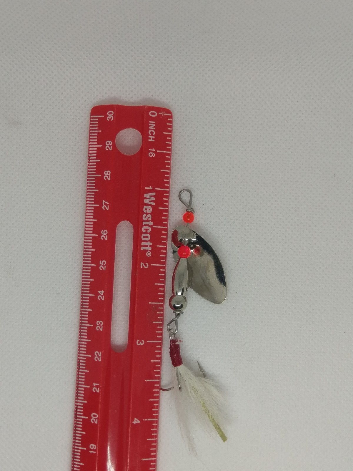 6-Hand Made In-Line Spinners 1/4oz #6 Treble | eBay