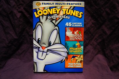 WB Looney Tunes Super Stars Bugs Bunny Coyote Road Runner Dvd Sealed | eBay