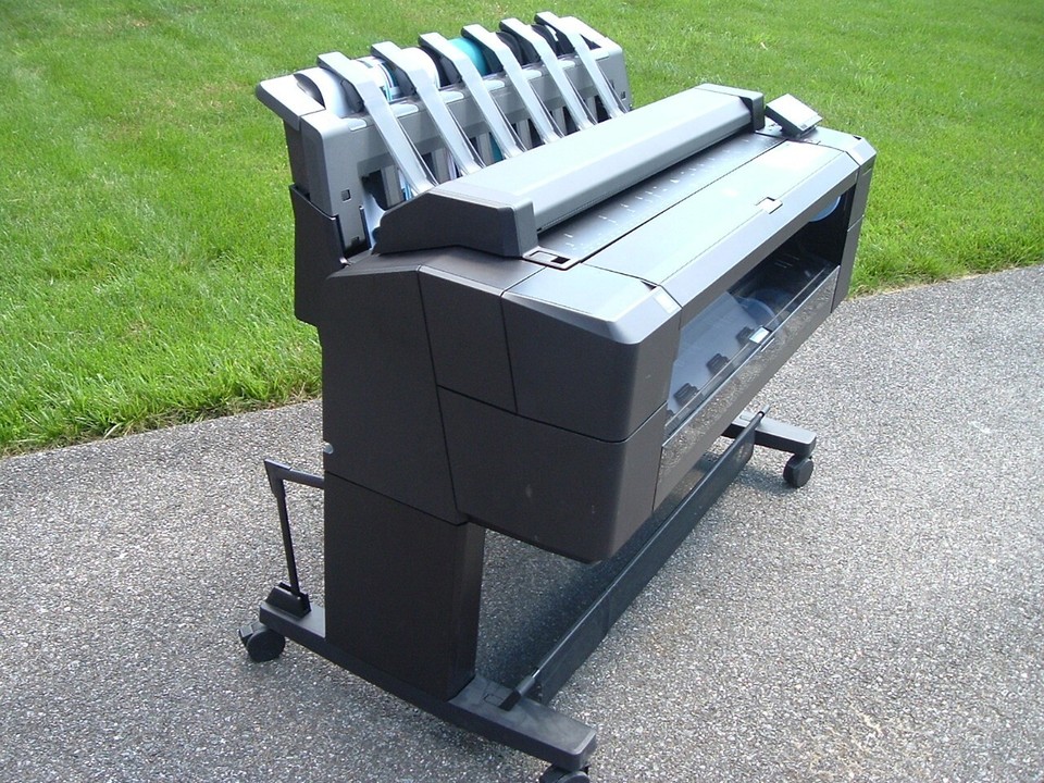 36" Plotter +Scanner HP DesignJet T2500 eMFP(CR358A) NEW PrintHead ...