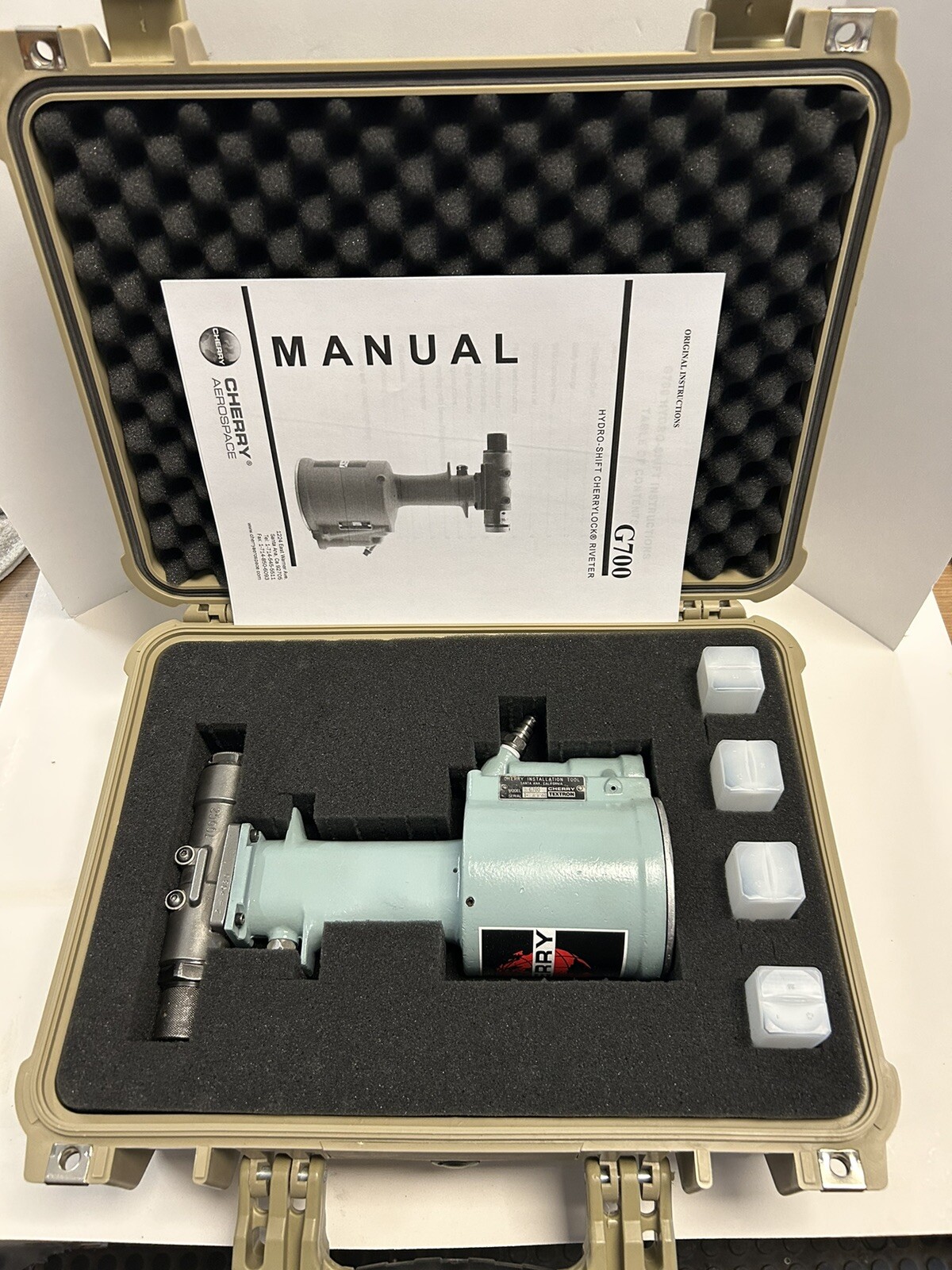 Cherry+G700+Cherrylock+Riveter+Hydraulic+Rivet+Gun for sale online | eBay