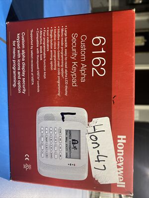 Ademco Honeywell 6162 Alphanumeric Programming Keypad w/ Backlit LCD ...