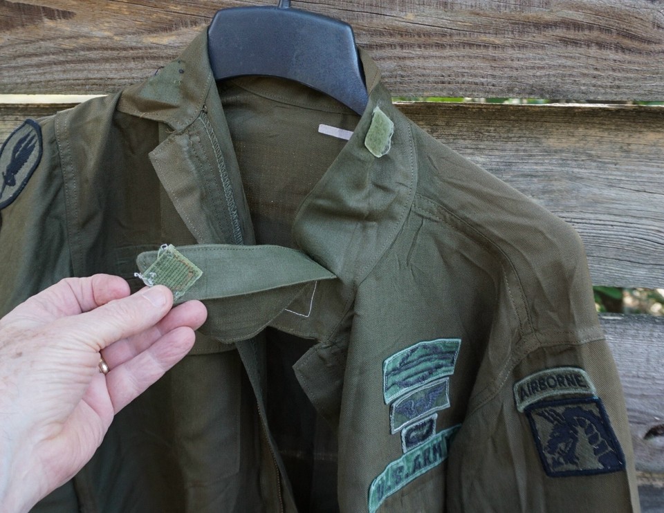 USGI Army Infantry Officer / Chopper pilot Nomex top w patches (Rack b ...