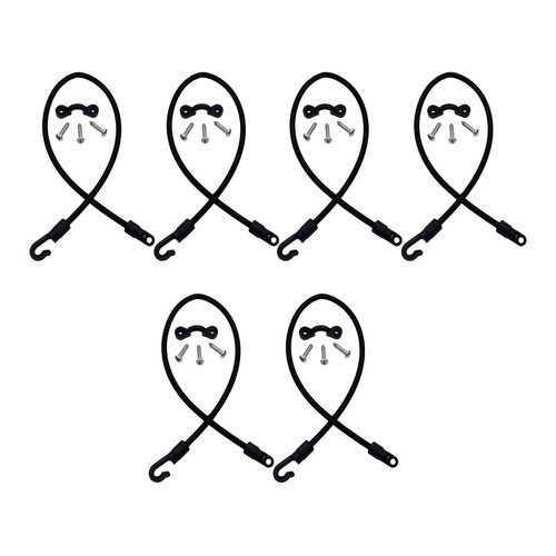 Deck Mount Connector, Elastic Rope Bungee Rod Strap Holder for Fishing ...