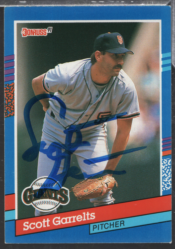 Scott Garrelts Giants Autographed 1991 Leaf #311 w/COA 111423NPCD172 | eBay