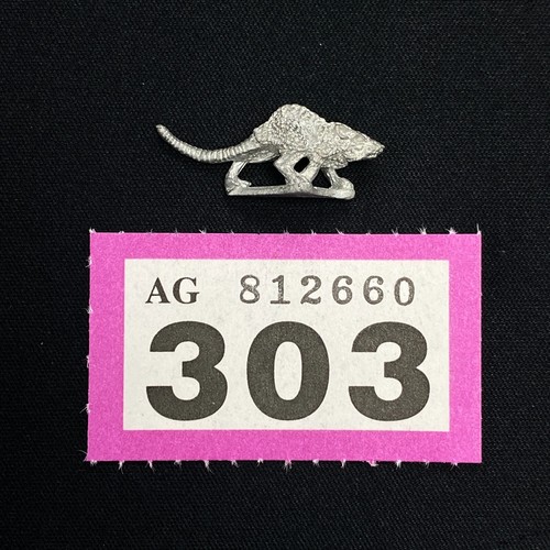 SKAVEN GIANT RAT WARHAMMER FANTASY AGE OF SIGMAR METAL OOP VERMINUS ...