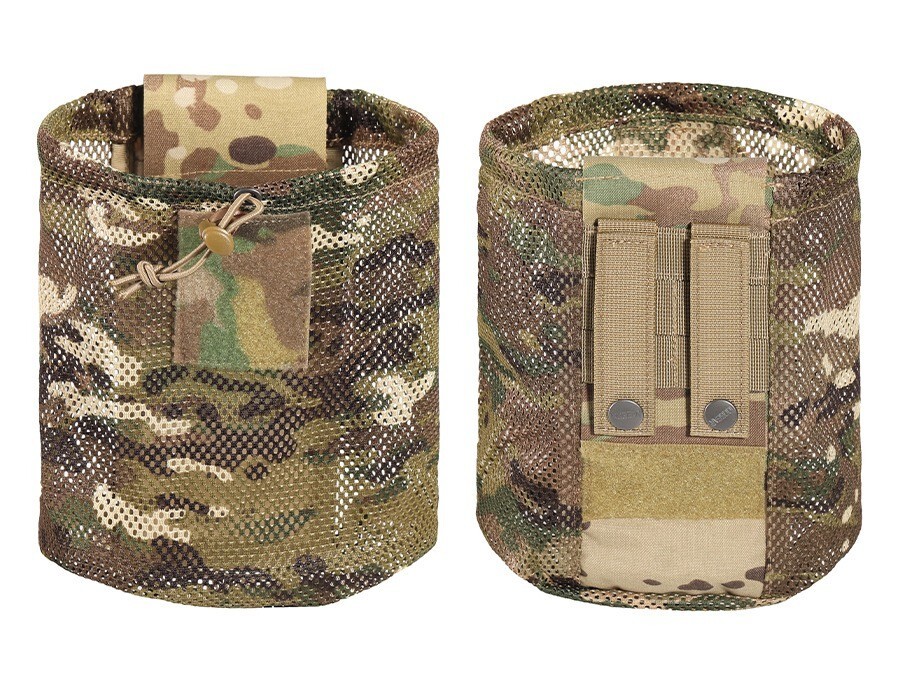 New Tactical MOLLE Mesh Dump Pouch Drop Pouch Foldable Mag Recycling ...