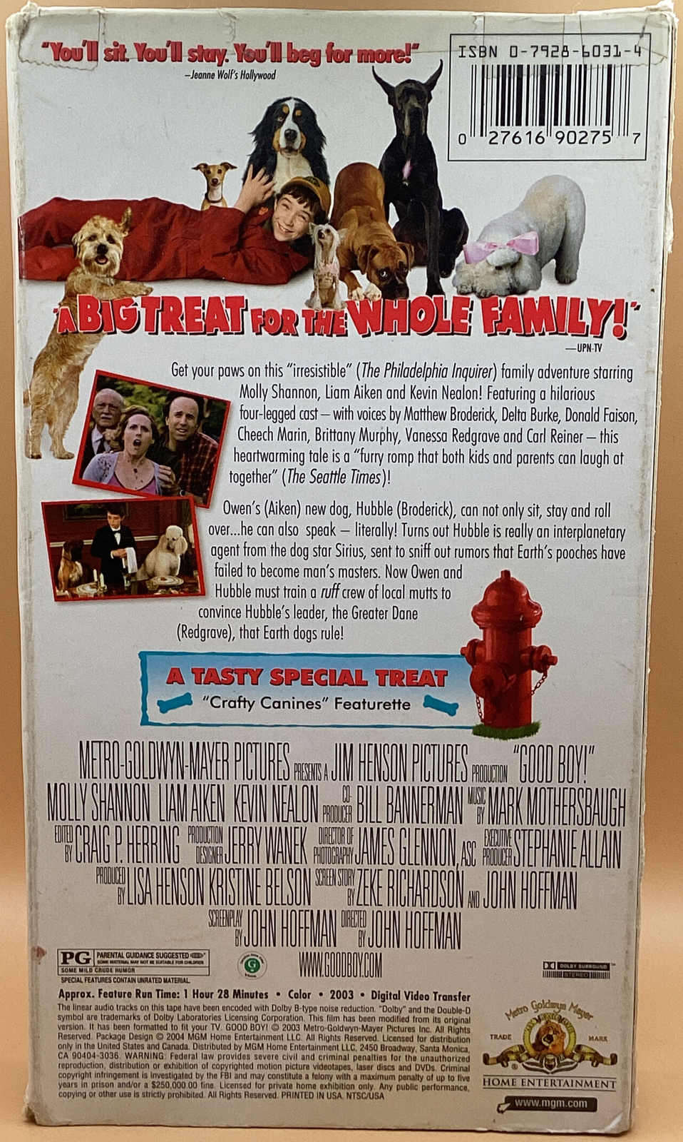 Good Boy! VHS 2004 **Buy 2 Get 1 Free** 27616902757| eBay