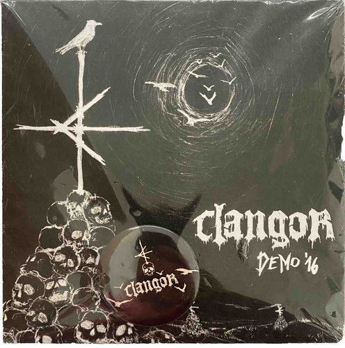 CLANGOR - DEMO CD-R + BADGE ARGENTINA DEATH METAL EXTERMINIO SOCIAL ...