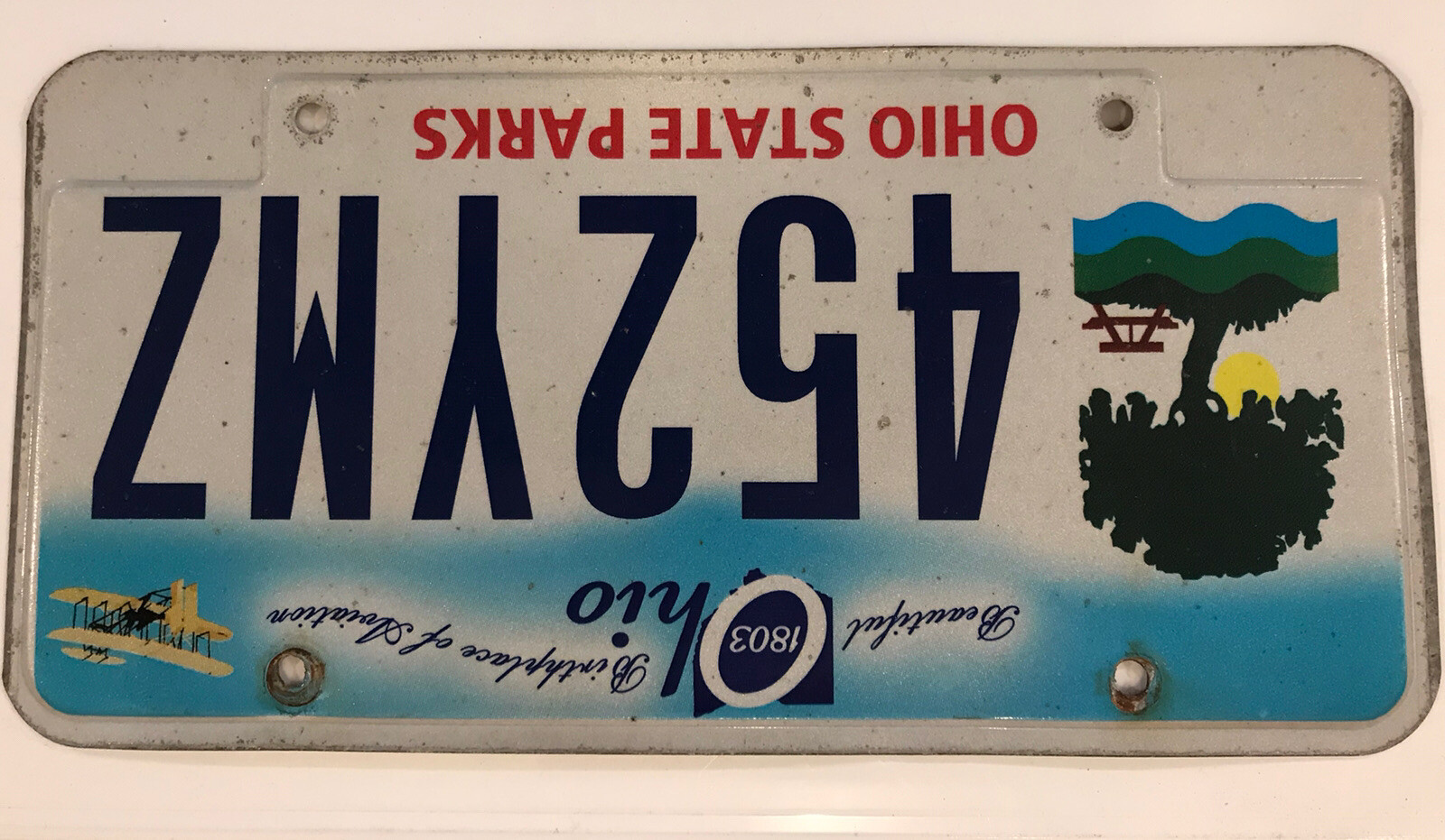 NATIONAL STATE PARK license plate Nature Environment Parks Wildlife 452 ...