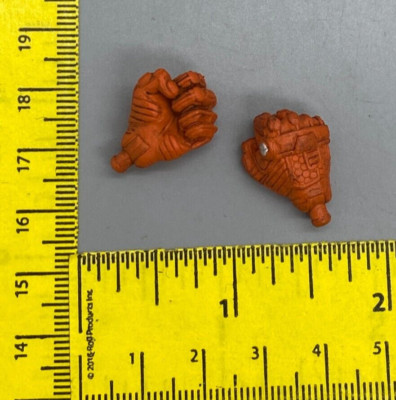 Fists Orange Hands Wal-Torr the Mad Cosmic Mythic Legions 1/12 figure T ...