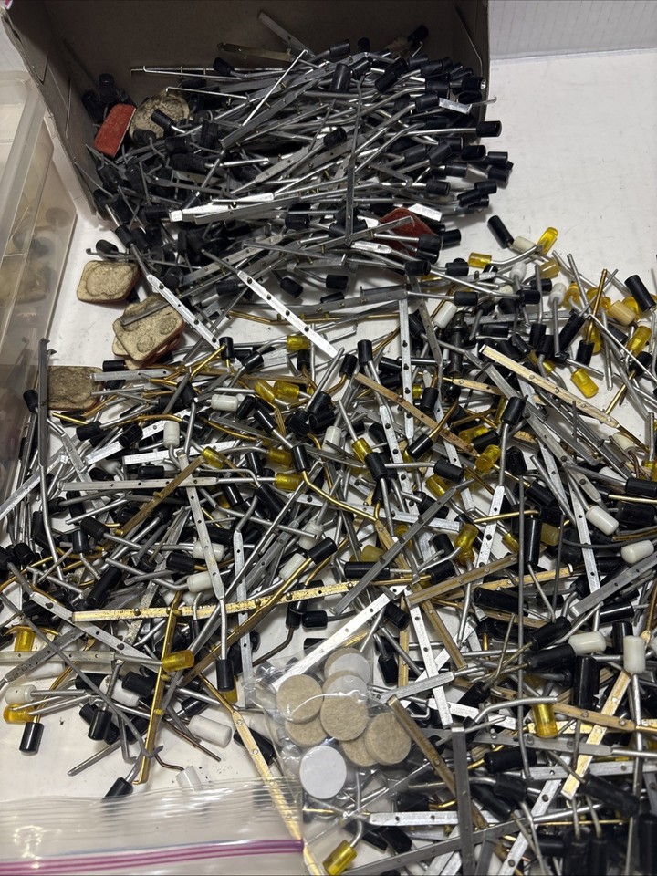 Diatonic Chromatic Parts Bass rods & Buttons Vintage etc Accordion ...