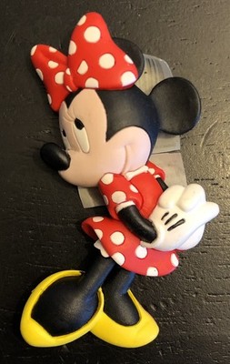Walt Disney World Minnie Mouse Authentic Fridge Rubber Magnet | eBay