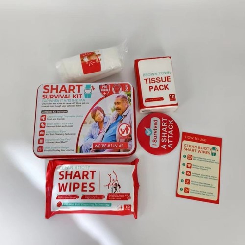 By Witty Yeti Ultimate Poop Prank Gag Gift Set Funny Shart Survival Kit ...