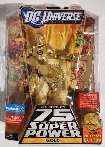 GOLD (Metal Men) Action Figure - 2010 DC Universe Classics Wave 14 *NEW ...