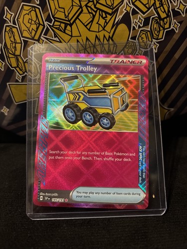 Pokemon Precious Trolly 185/191 Surging Sparks ACE SPEC Ultra Rare Holo ...