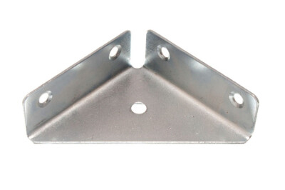 New 400 X Filled Corner Angle Brackets Brace 65mm X 22mm X 1mm Steel ...