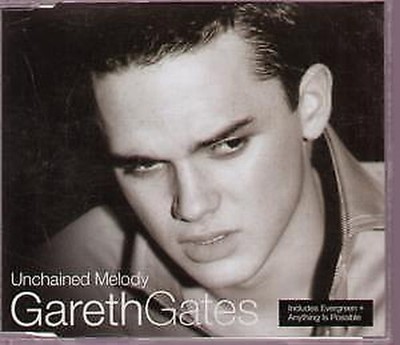 Gareth Gates Unchained Melody CD Europe 19 2002 B/W Evergreen Et ...