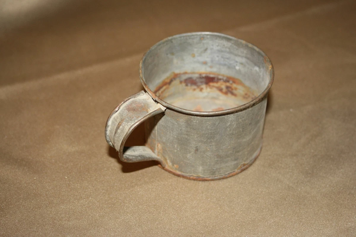 Tin Drinking Cup