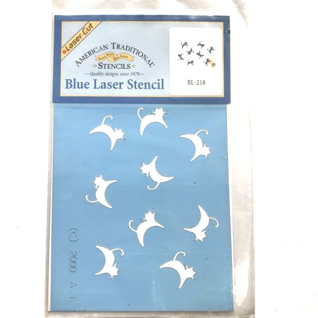 American Traditional Stencils Classics Dimensions & Blue Laser Stencils ...