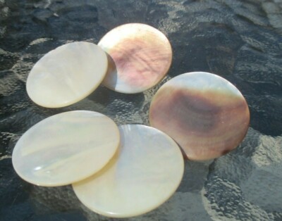 Buttons - Antique Colonial Pearl Buttons