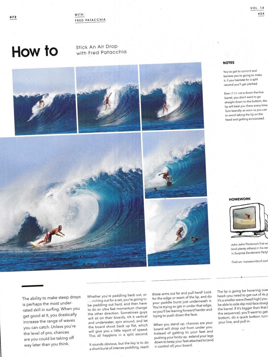 Transworld Surf Magazine Nick Rozsa Profile True Stories Surfing Tips ...