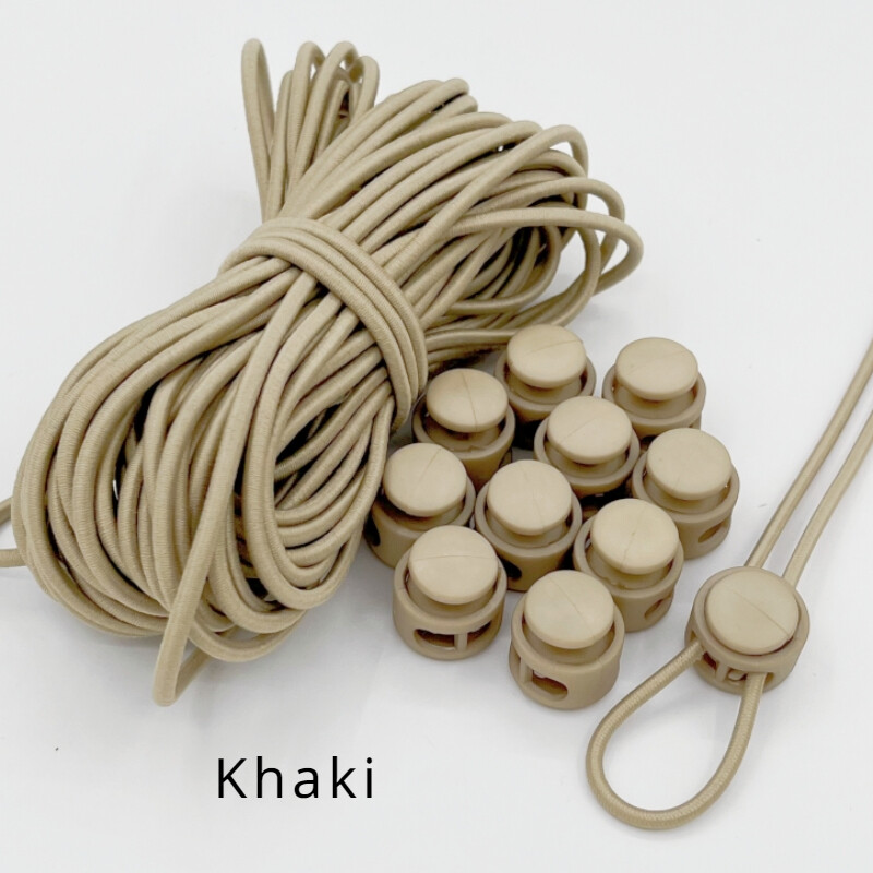 Spring Cord Lock End Stopper Fastener Adjustment Elastic Band ...