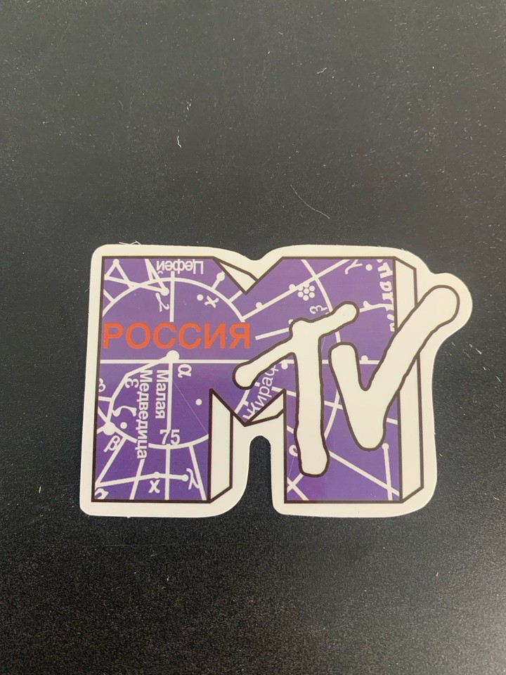 A Novelty Small Sticker - Style 92 (A) MTV Sticker | eBay