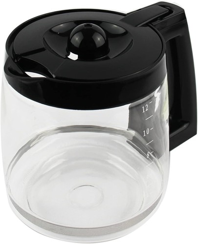 12-Cup Replacement Glass Carafe Pot Compatible with Hamilton Coffee ...