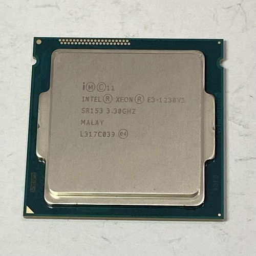 Intel Xeon E3-1230 v3 Processor 3.30 Hz 8M L3 Cache Socket LGA1150 ...