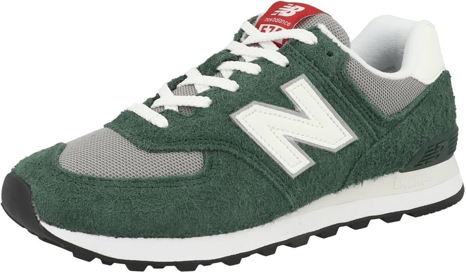 NEW BALANCE 574 CLASSICS GREEN WHITE SNEAKERS #U574GNH | eBay
