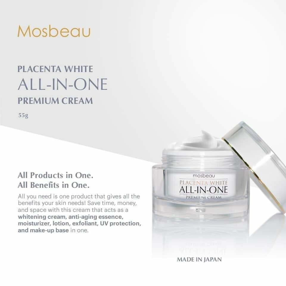 MOSBEAU Placenta White All-in-one Premium Cream 55g - 100% MADE IN ...