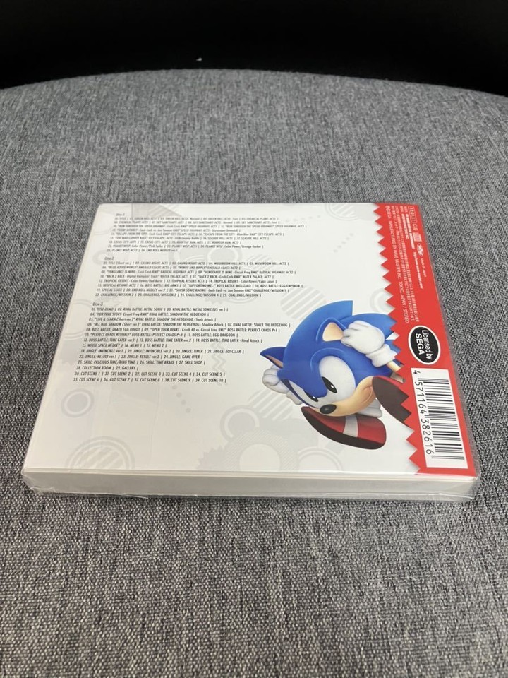 Sonic Generations Original Soundtrack Blue Blur _85284 | eBay