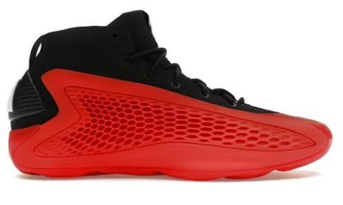 Anthony Edwards 1 Best of Adi AE1 Basketball Shoes Black/Ruby Red ...