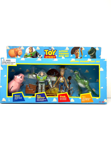 Disney Toy Story Action Gift Set Hamm, Buzz, Woody, Rex 1995 | eBay