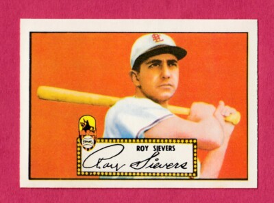 1952 Topps Reprint # 64 Roy Sievers - St. Louis Browns | eBay