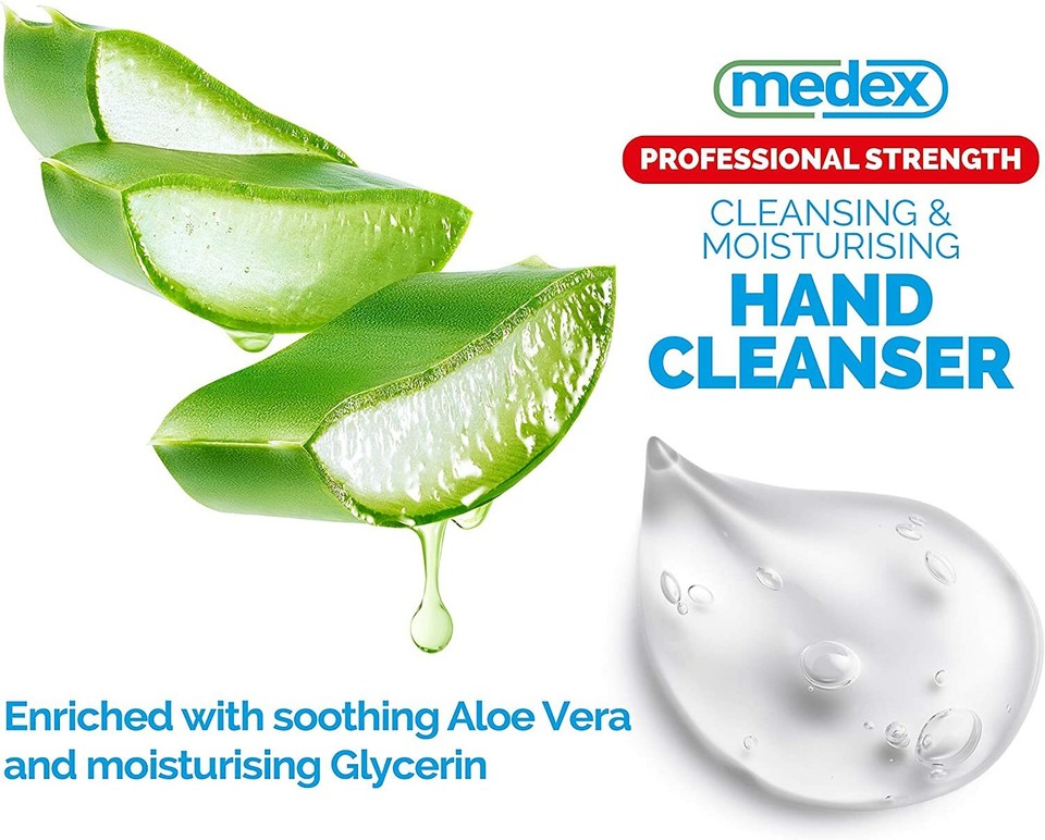 5 LITRES MEDEX PROFESSIONAL 70% ALCOHOL HAND SANITISER GEL 5L ...