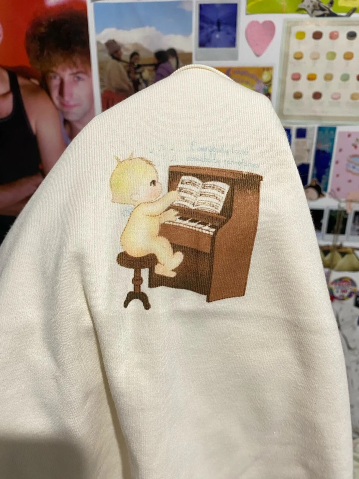 Vintage Inspired Y2K Angel Print Top | eBay