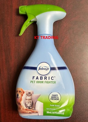 FEBREZE ~ FABRIC Clothes PET ODOR FIGHTER Eliminator Freshener FRESH ...